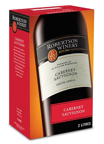 Robertson Cabernet Sauvignon 2024, 300 cl, 219 kr - Vinguiden.com
