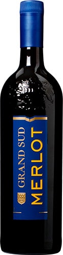 Grand Sud Merlot 2017, 100 cl, 79 kr | Rött vin på Vinguiden.com
