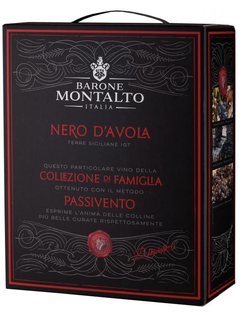 Barone Montalto Nero d'Avola Passivento 2022, 300 cl - Vinguiden.com
